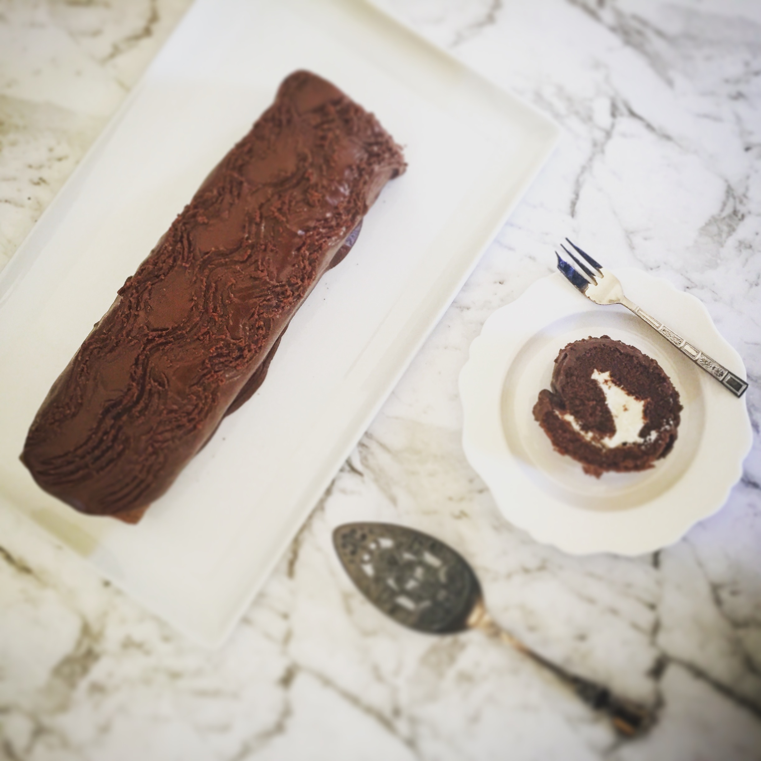 Chocolate log – once upon an egg