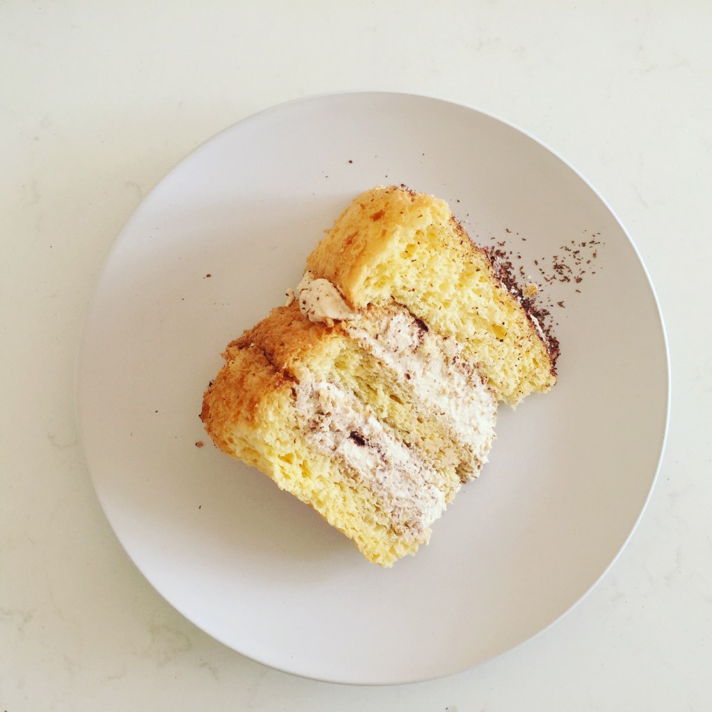 Tiramisu sponge – once upon an egg
