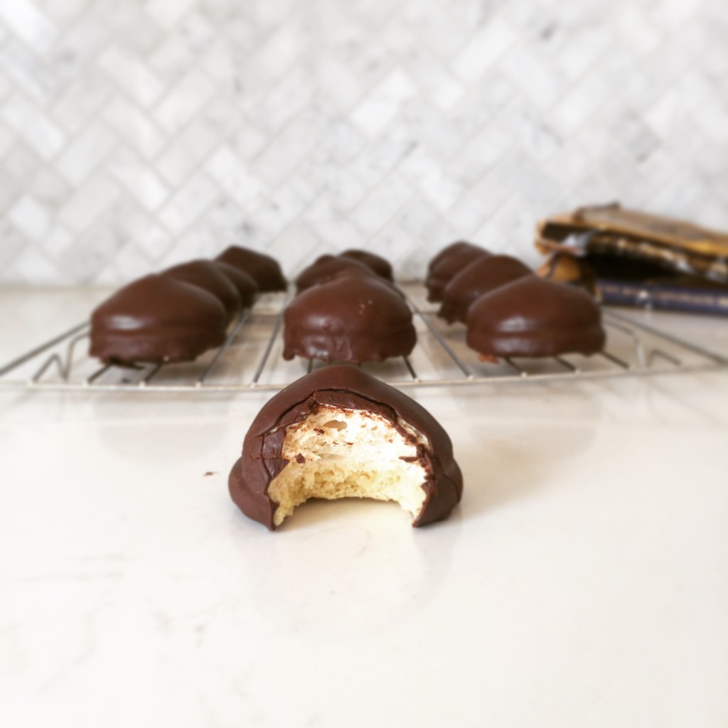 Peanut butter Mallowpuffs – once upon an egg